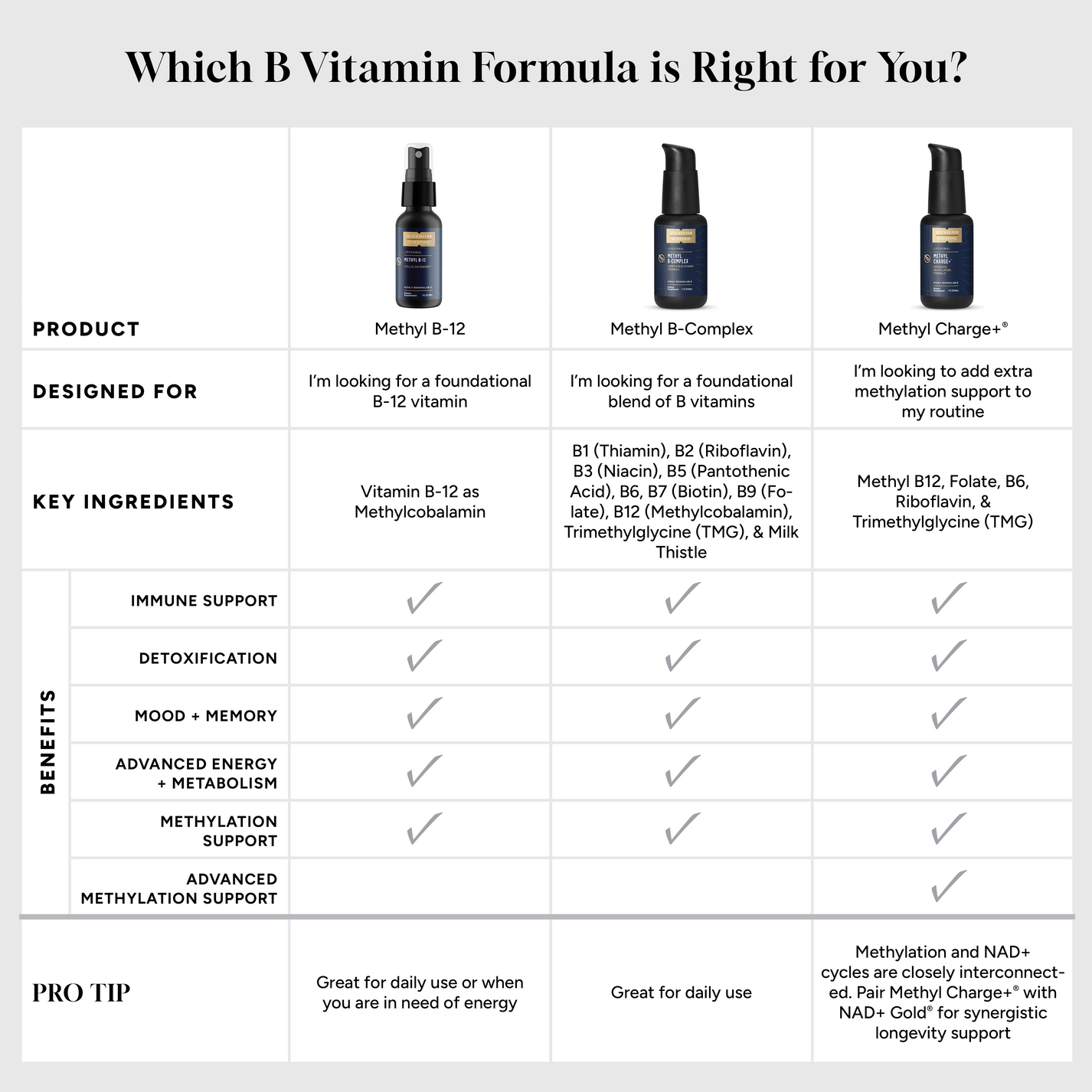 Methyl B-Complex - Liposomal Methylated B-Complex - Quicksilver