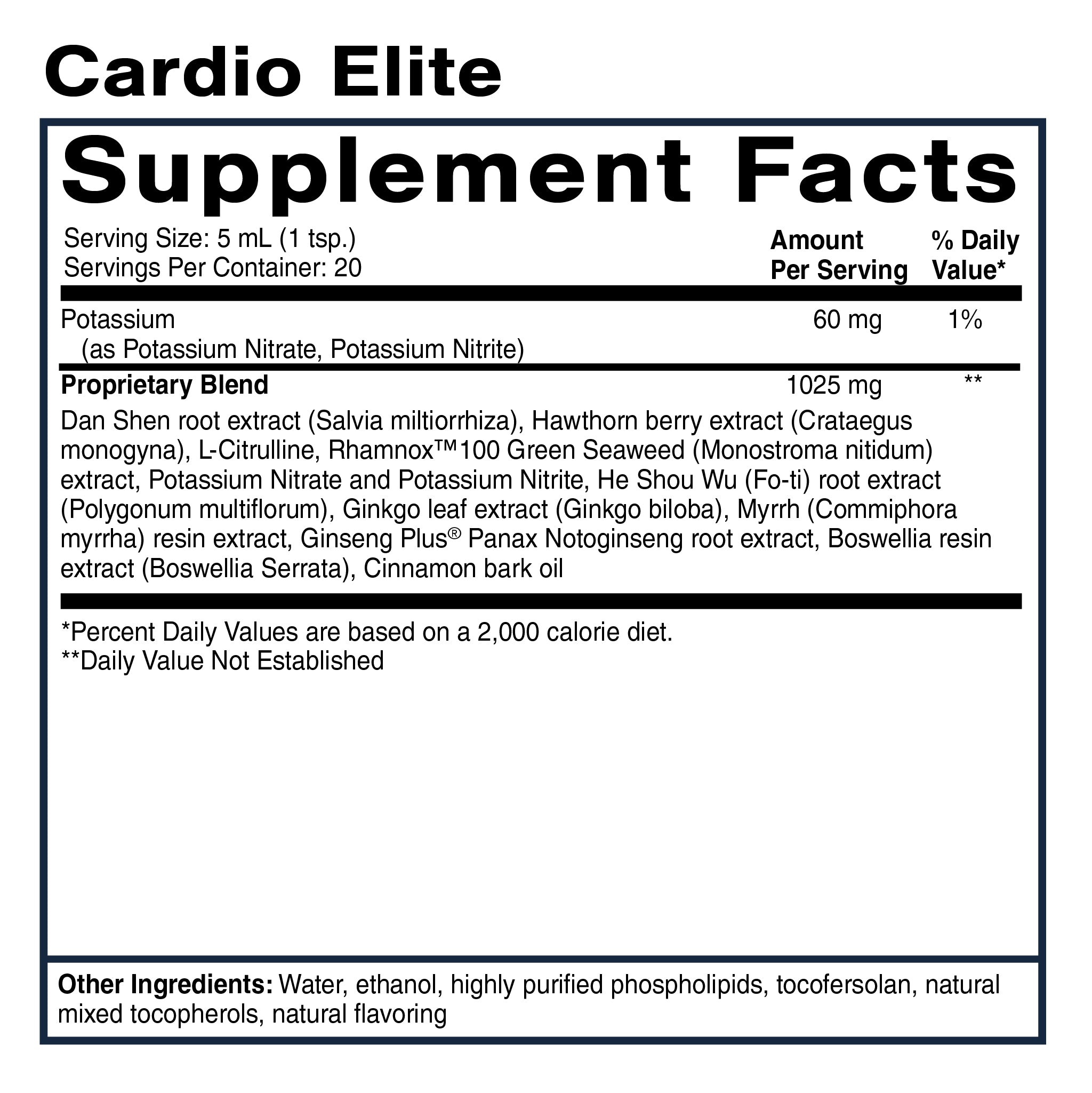 Cardio Elite – Quicksilver Scientific