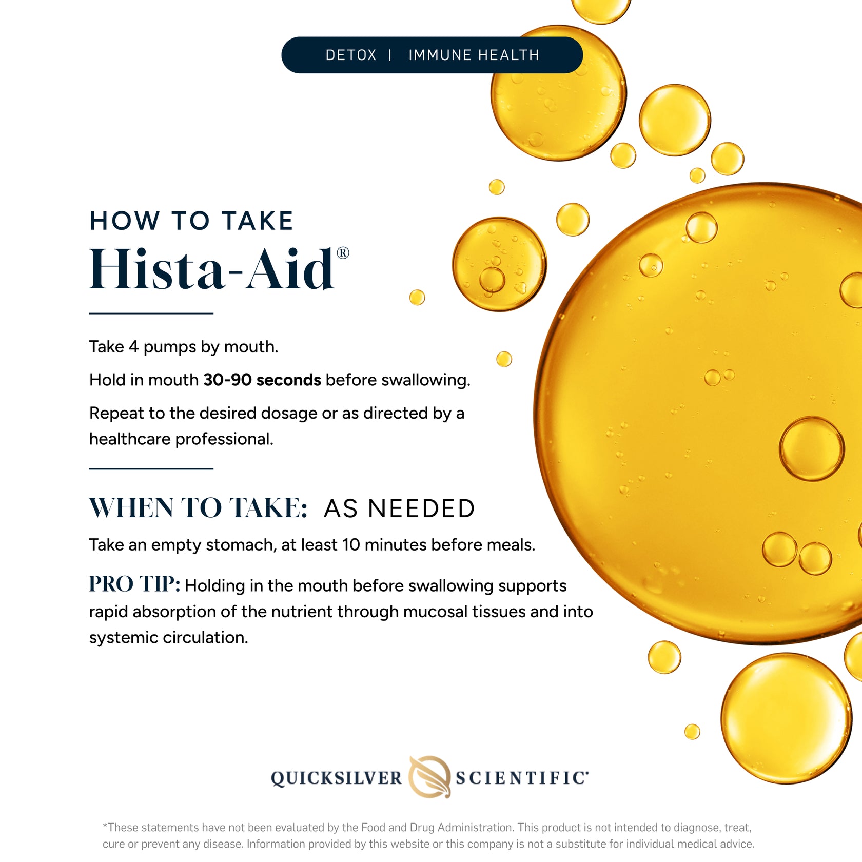 Hista-Aid - Liposomal Seasonal Support - Quicksilver