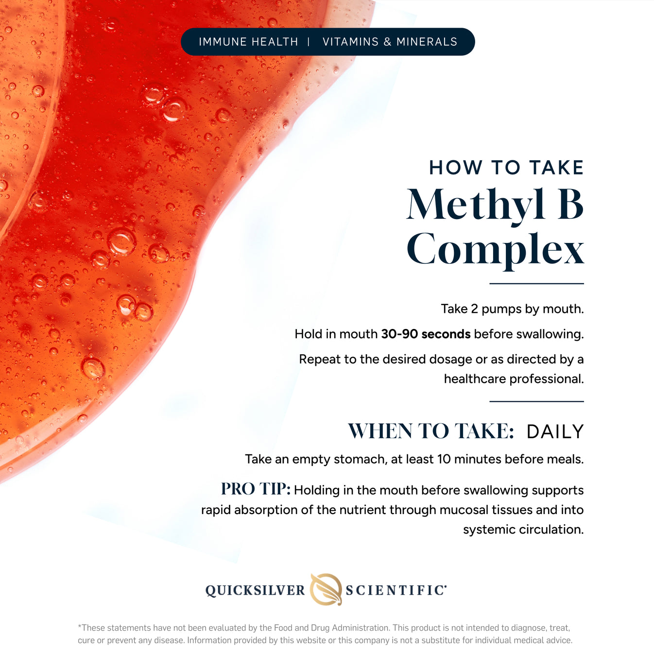 Methyl B-Complex - Liposomal Methylated B-Complex - Quicksilver