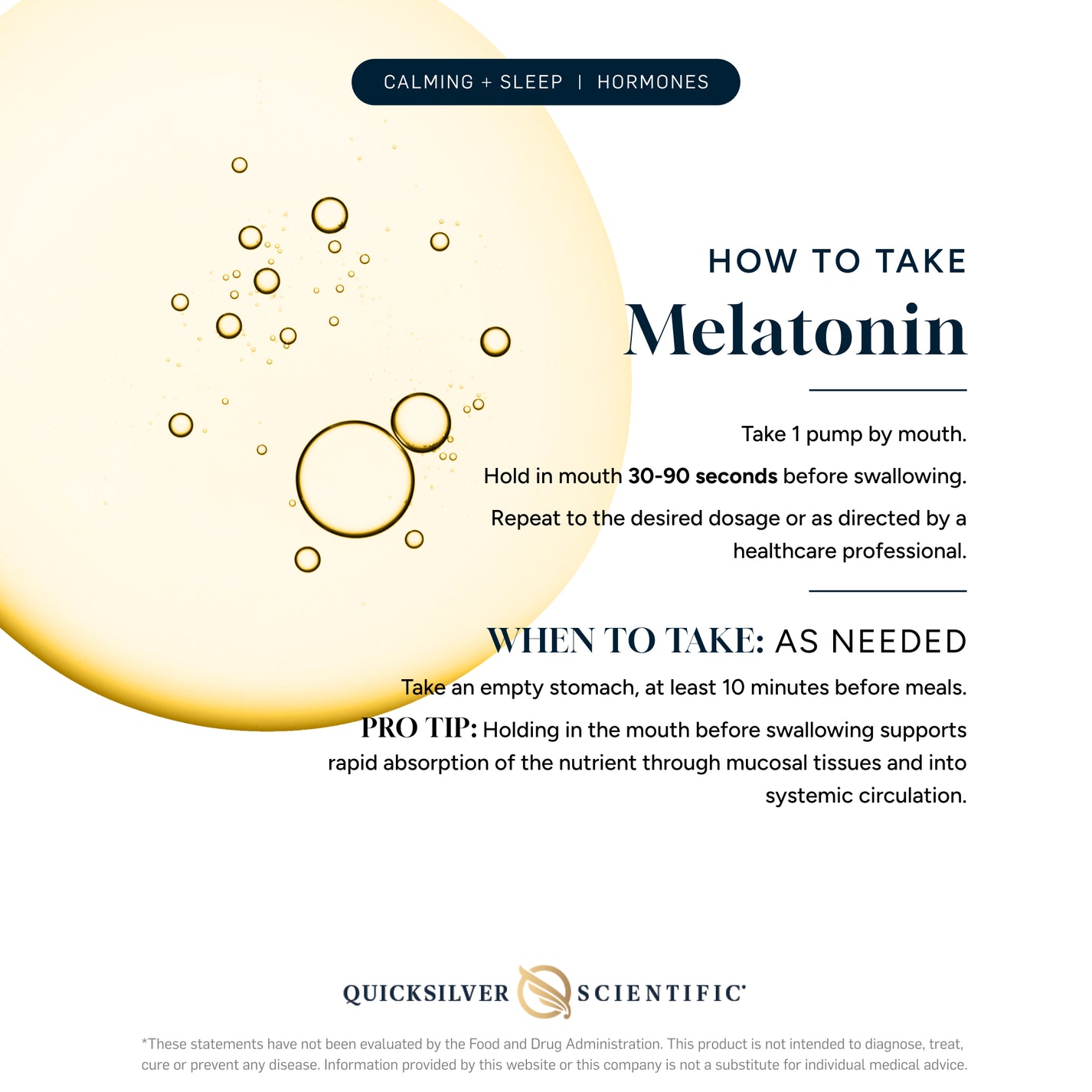 Liposomal Melatonin - Fast Acting Sleep Support Supplement