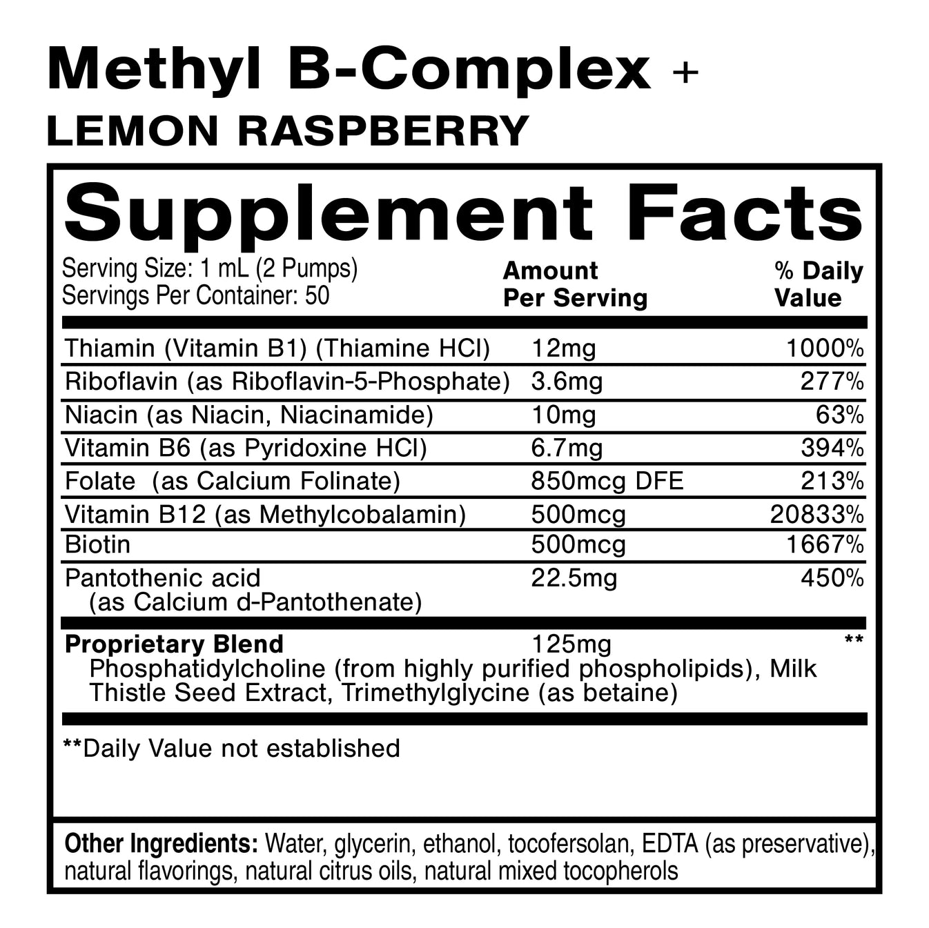Methyl B-Complex - Liposomal Methylated B-Complex - Quicksilver