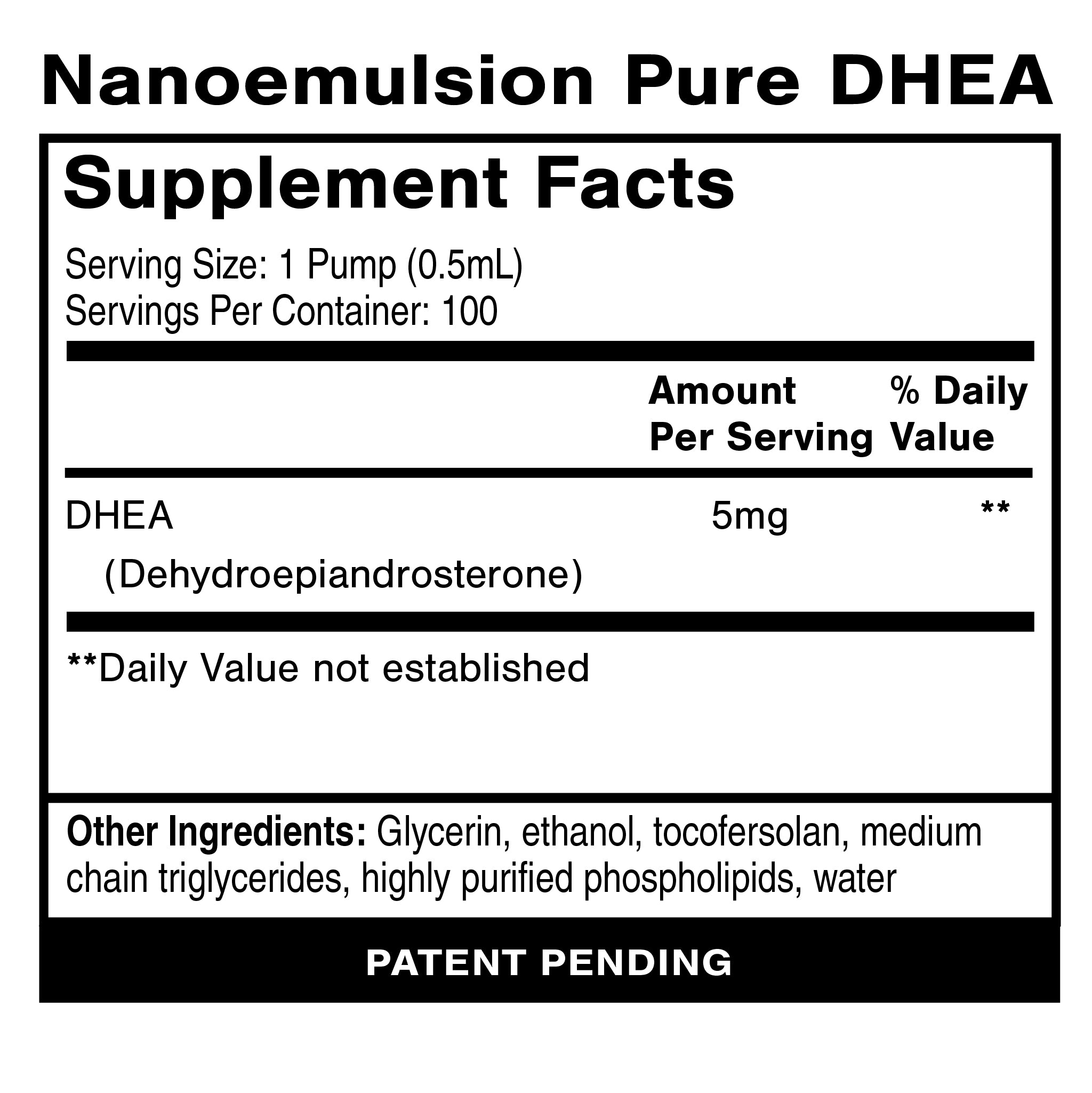 Pure DHEA + Thrivagen - Adrenal + Hormone Support Supplement