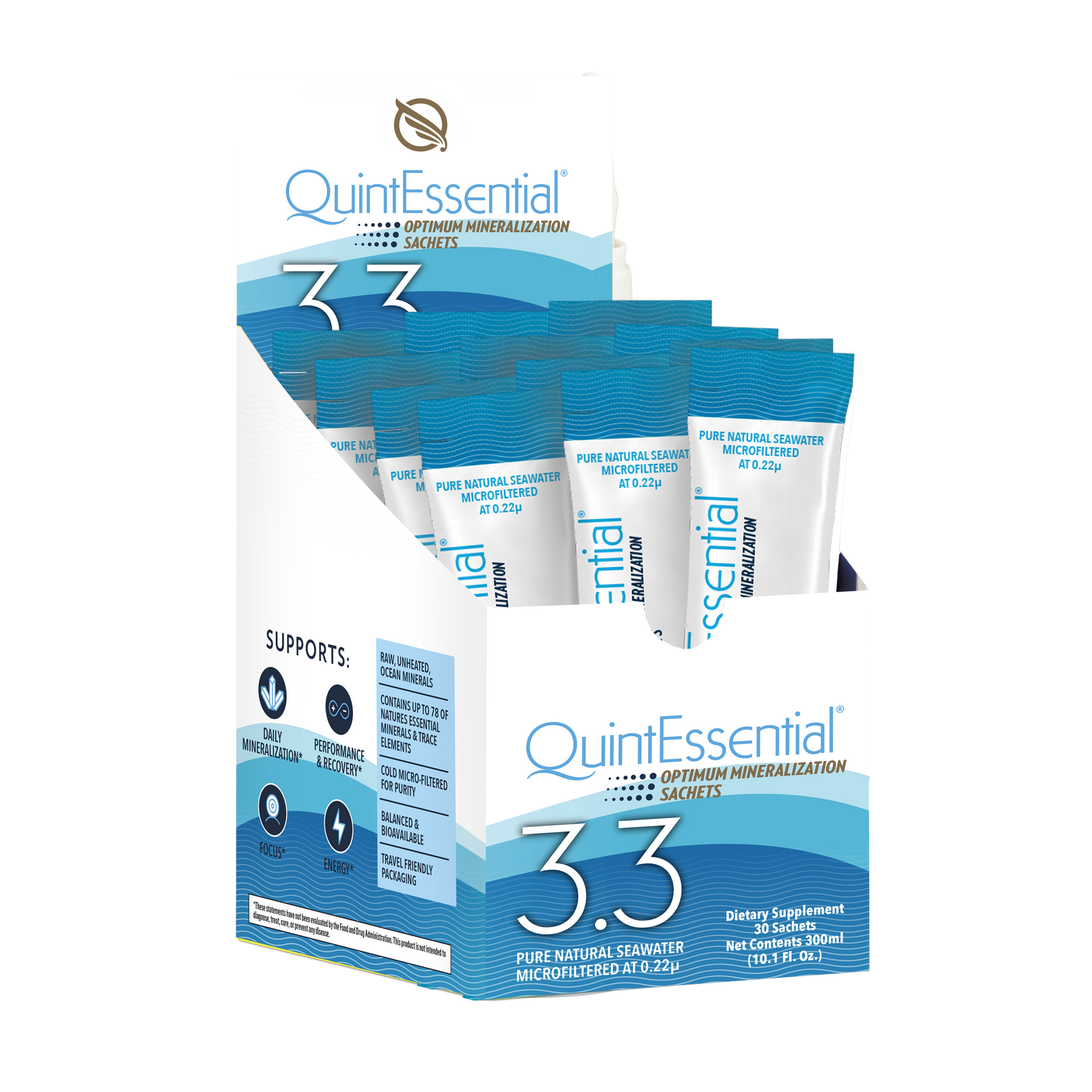 QuintEssential Hypertonic 3.3 Sachets - Quicksilver