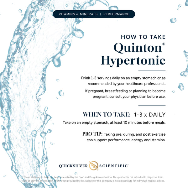 Quinton Hypertonic Ampoules - Quicksilver Scientific