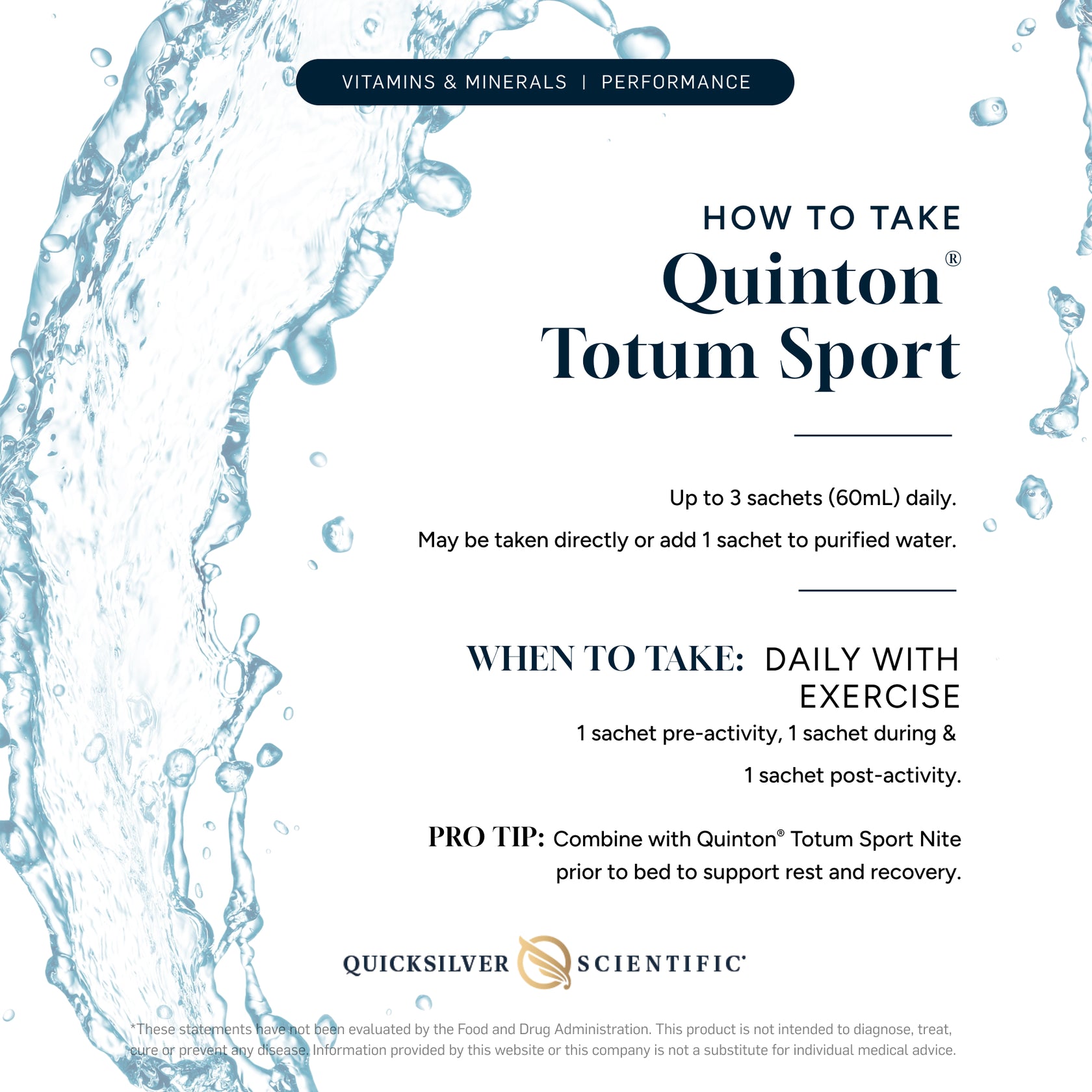 Quinton® Totum Sport - Electrolyte Support Supplement
