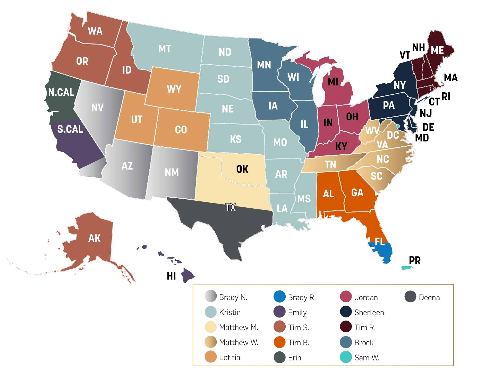 Find Your Territory Manager