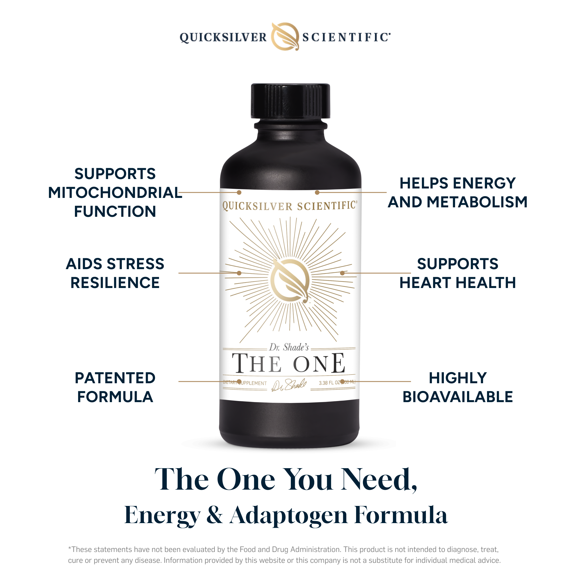 The One - Mitochondrial and Energy Support Supplement