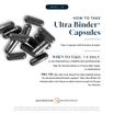 Ultra Binder Capsules - Universal Toxin Binder - Quicksilver