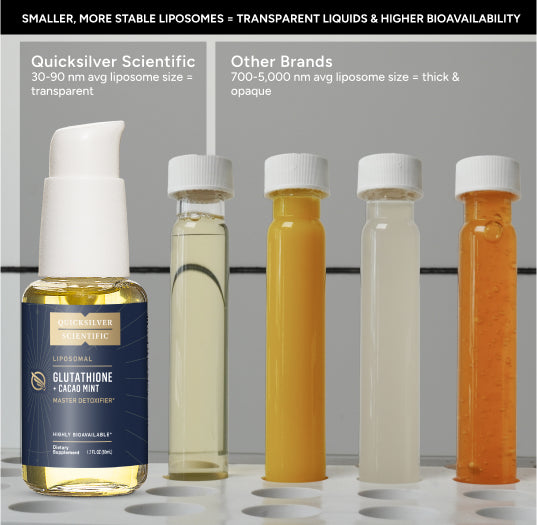 Liposomal Vitamins + Detox Supplements - Quicksilver Scientific